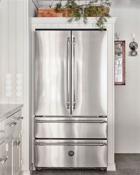 Купить Холодильник Bertazzoni, French Door, отдельно стоящий, с нижним ...