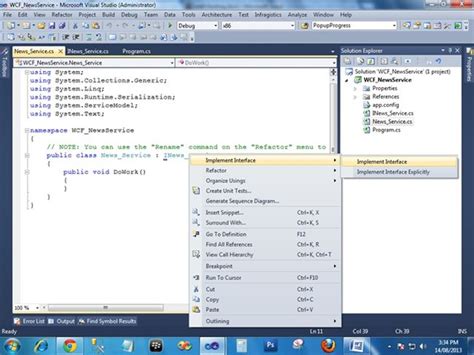 Self Hosting In WCF