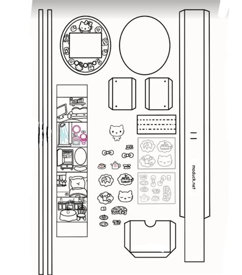 🌼 СХЕМА Тамагочи🌼 Paper Toys Template Free Printable Paper Dolls