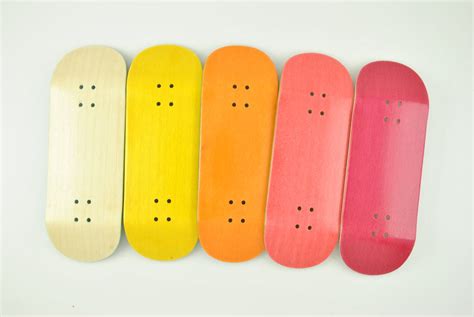 Popsicle 29mm Blank Deck Dk Fingerboards
