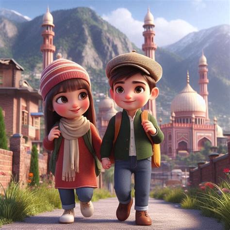 Two People Are Holding Hands And One Of Them Is Wearing A Hat Premium