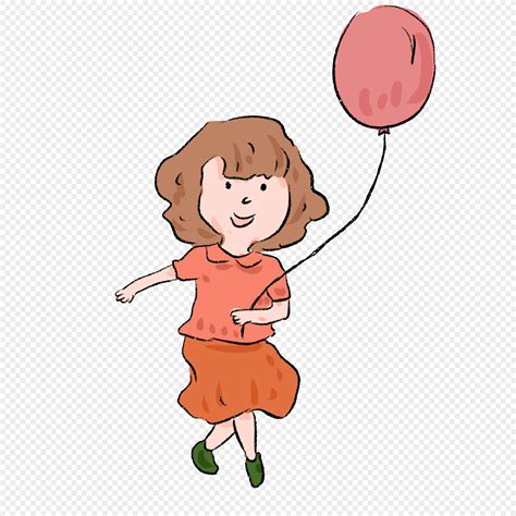 풍선 만화를 들고 소녀 이미지 사진 401266744 무료 다운로드