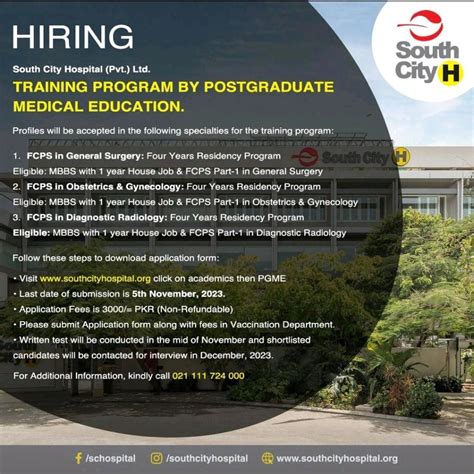 South City Hospital Pvt Ltd Posted On Linkedin