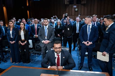 Kash Patel Passes Senate Panel Vote Amid Fbi Turmoil The New York Times