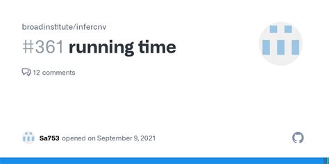 Running Time Issue 361 Broadinstitute Infercnv GitHub