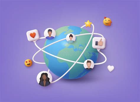 Global Communication Network Social Media Communication Systems And