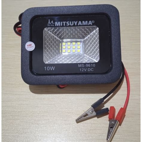 Jual Lampu Sorot Watt Aki Led Floodlight W Lampu Tembak W Volt Shopee Indonesia