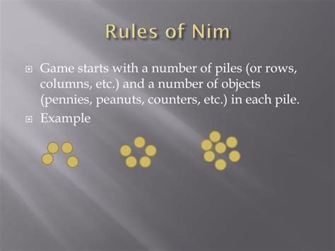 Ppt The Game Of Nim Powerpoint Presentation Id6701534