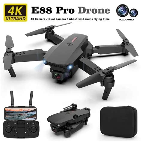 Drone Profissional E88Pro Para Fotografia A Rea Fluxo Ptico C Mera