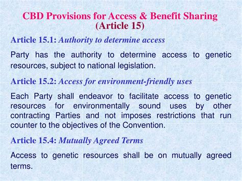 Ppt Developments Related To Access To Biodiversity Genetic Resources