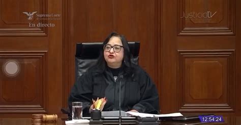 Presidirá Por Primera Vez Una Mujer La Suprema Corte De Justicia De