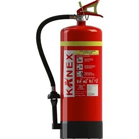 Kanex Saftech AFFF Based Foam Type 9 Ltr Fire Extinguisher At Best