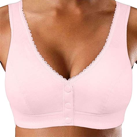 Bra For Seniors Front Closure Posture Corrector Bra For Women Full