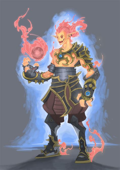 Artstation Fire Elemental