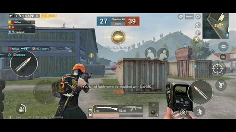 Pubg Mobile Sniping 👑 Youtube