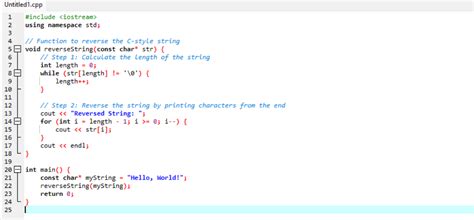 Understanding The Reverse String Function In C A Step By Step Guide By Sumit Tiwari Oct