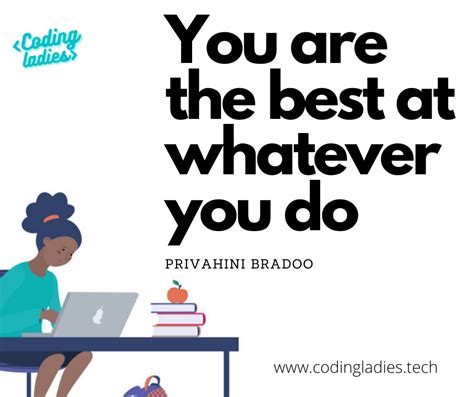 Coding Ladies Academy 𝗬𝗼𝘂 𝗮𝗿𝗲 𝘁𝗵𝗲 𝗯𝗲𝘀𝘁 𝗮𝘁 𝘄𝗵𝗮𝘁 𝘆𝗼𝘂 𝗱𝗼 𝙋𝙧𝙞𝙫𝙖𝙝𝙞𝙣𝙞