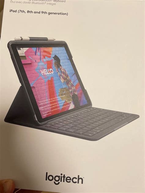 Logitech Slim Folio IPAD Mobile Phones Gadgets Mobile Gadget Accessories Cases