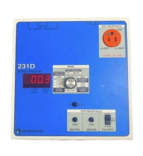 Used Good Bio Tek 175 Electrical Safety Analyzer For Sale 499 Item