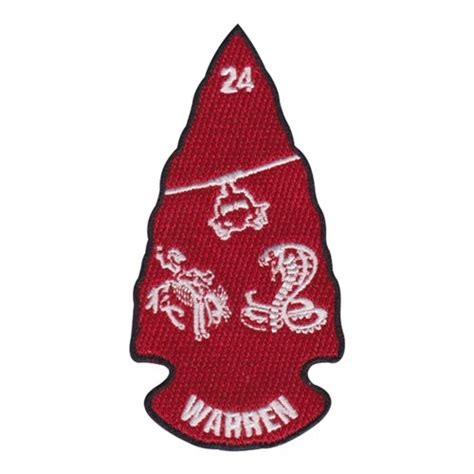 37 Hs Warren 24 Patch 37th Helicopter Squadron Patches