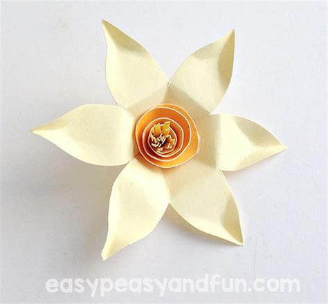 How To Make Paper Daffodils Easy Peasy And Fun