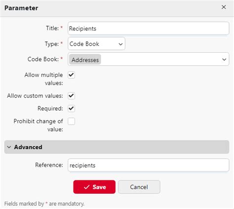 Custom Parameters Examples