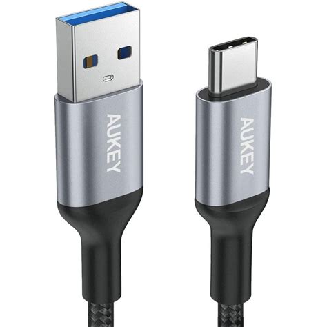 Aukey Usb C Cable Fast Charging 3 Feet Length Black