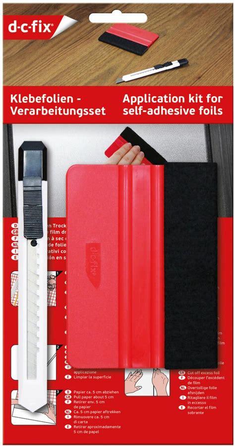 Asennussetti D C Fix Sisustustarroille Ja Kontaktimuoveille
