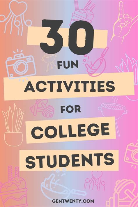 Unique Activities For College Students College Club Activities