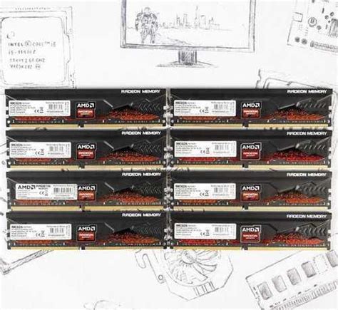 Оперативная память Dimm Ddr4 Amd Radeon R7 16gb купить Комьютерные