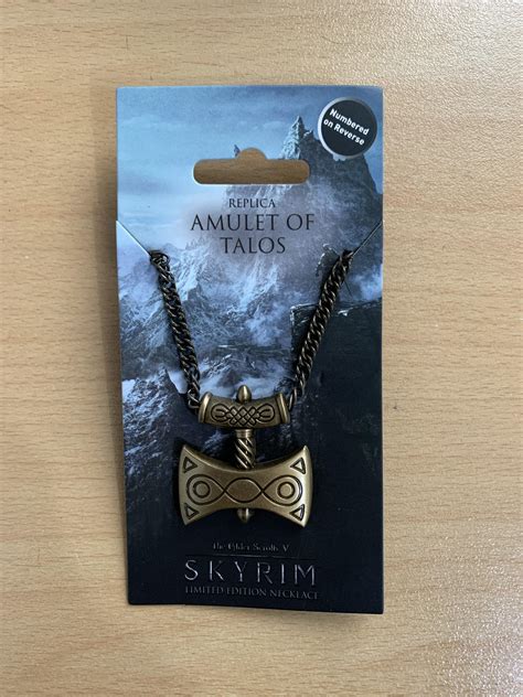 My Amulet Of Talos Just Arrivedmay Talos Guide You Rskyrim