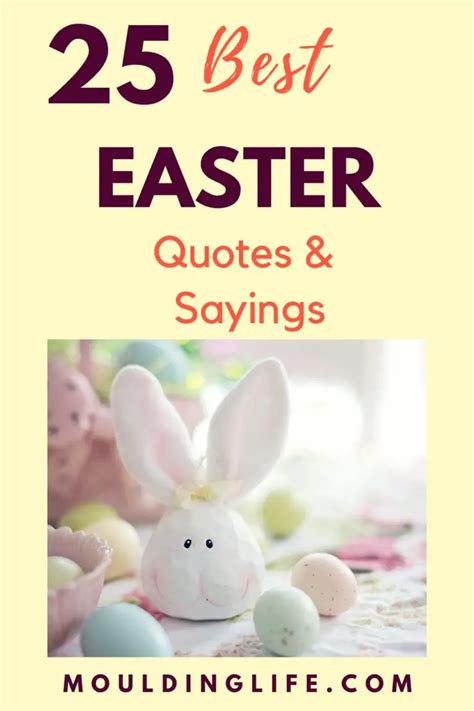 25 Inspiring Easter Quotes And Sayings Moulding Life