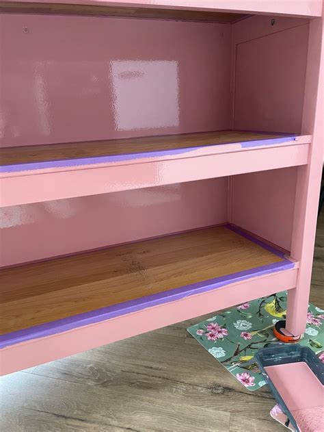 Ikea Tornviken Keukeneiland Hack Roze Keukenkastjes Verf