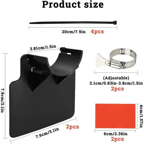 Kinarito Support De Tuyau De Piscine 2 Pcs Support Pour Tuyau Deau
