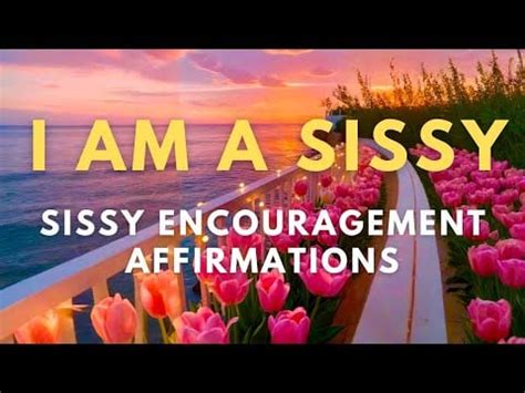 I Am A Beautiful Feminine Sissy 🩷 Sissy Affirmations
