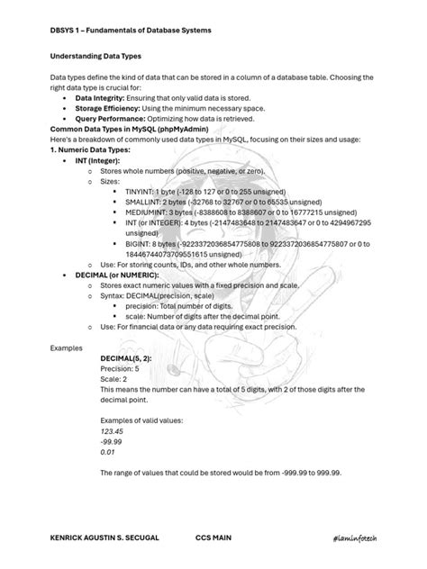 Understanding Data Types 1 Pdf Integer Computer Science Data Type