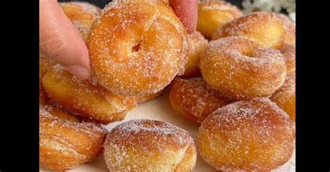 Винаги имам 5 минути време и 1 яйце за да ги забъркам Уникални мини понички пухкави като