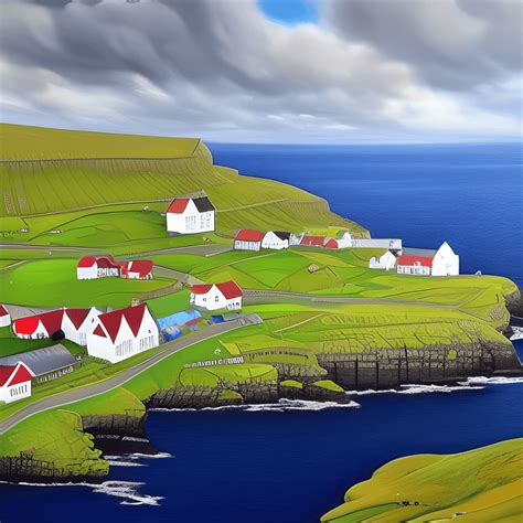 Peinture Ariel View · Creative Fabrica