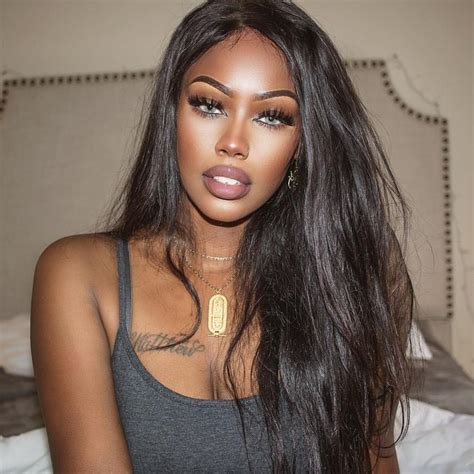 Beautiful Dark Skinned Women Gorgeous Beauty Women Best Lace Wigs
