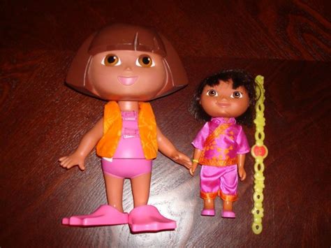 Dora The Explorer Doll Lot Bath Time And World Adventure