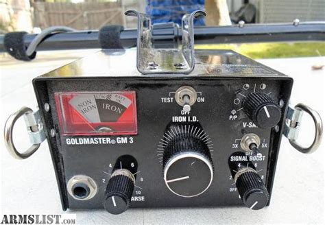 Armslist For Sale Whites Gold Master Gm 3 Metal Detector