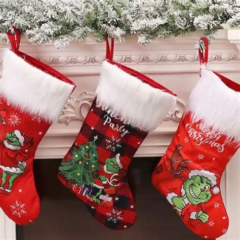 Grinch Stocking Etsy