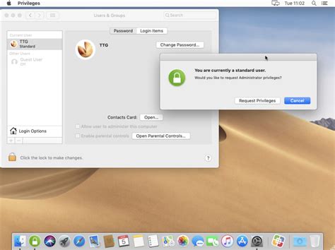 manage macos admin privileges with the sap privileges app