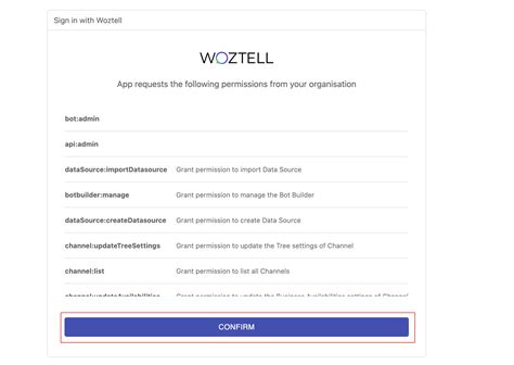 Chatbot Template Gallery Woztell Platform Documentation
