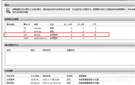 启动mysql服务报错“windows无法启动mysql服务（位于本地计算机上。错误1067：进程意外终止）weixin39762672的