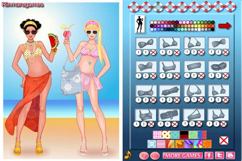 Summer Bff Dress Up Game Play Online On Flash Museum 🕹️