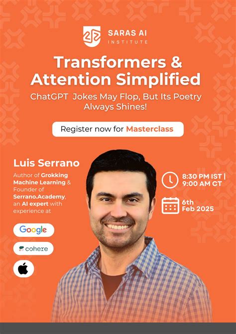 Interested In Learning How Large Language Models Work Dont Miss My Talk Luis Serrano