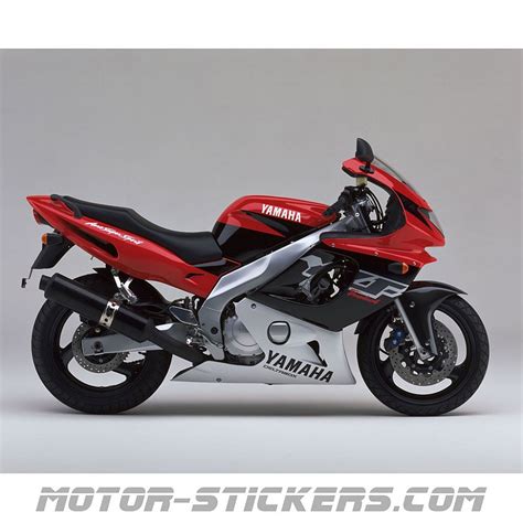 Yamaha Yzf 600r Thundercat 1998 Decals