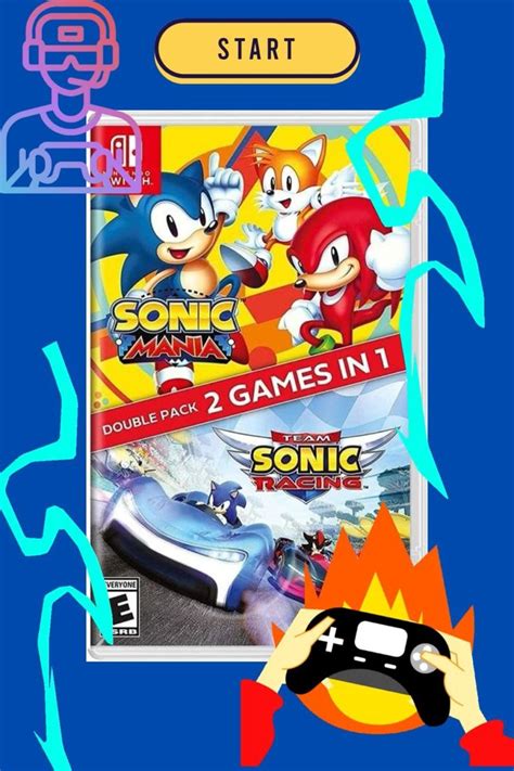 Video Sonic Mania Team Sonic Racing Double Pack Nintendo Switch