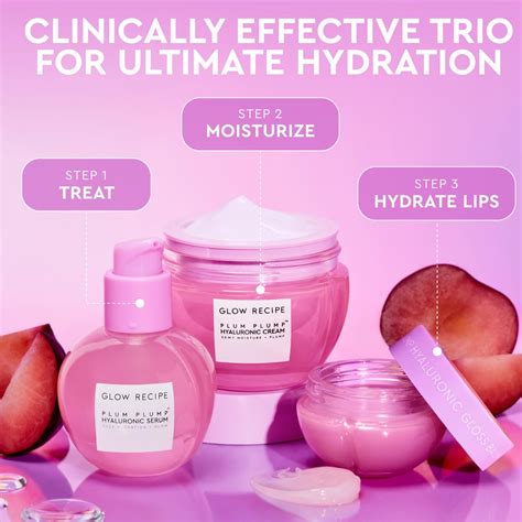 Glow Recipe Plum Plump Hyaluronic Acid Face Cream 50 Ml Facial